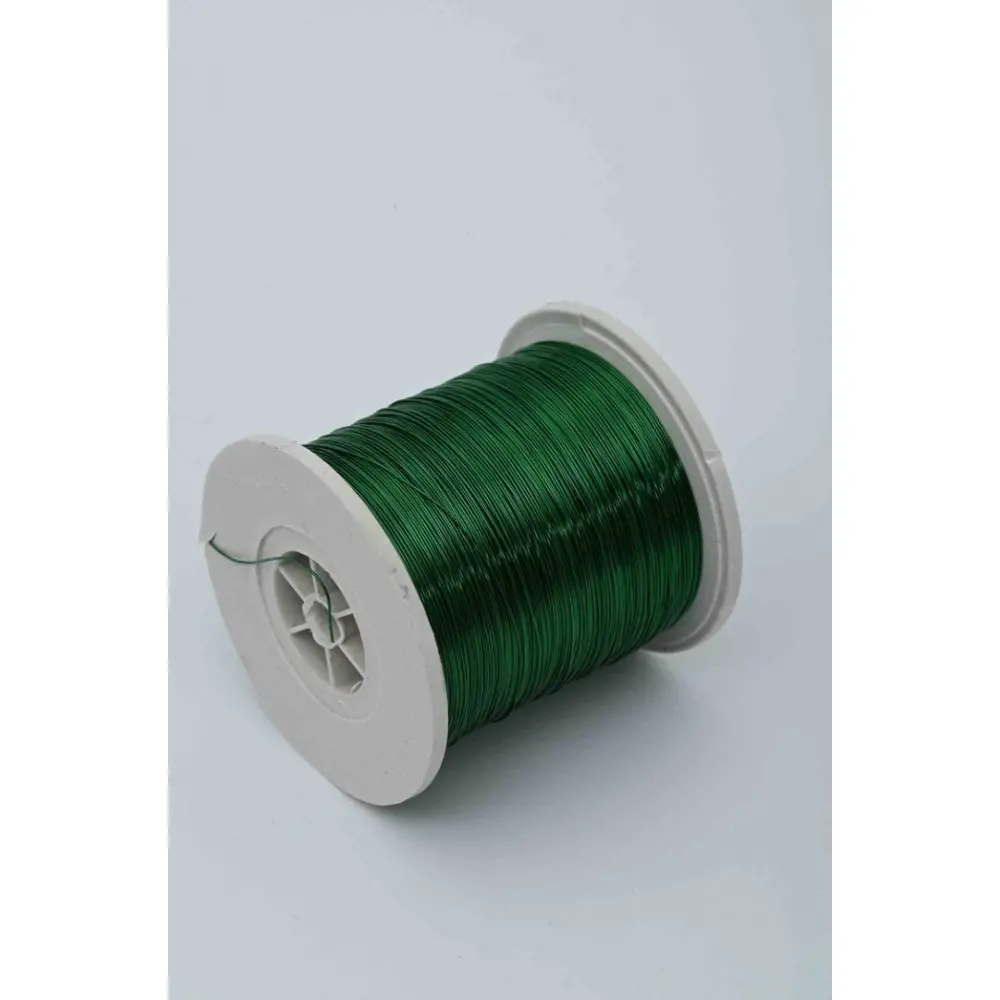 Yeşil Renk Boyalı 0,40 mm Kalınlığında Makara Tel 500 ...